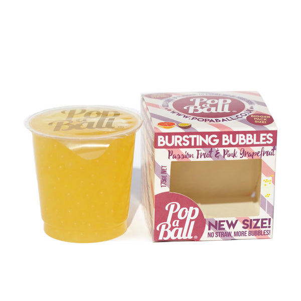Passion Fruit & Pink Grapefruit Bubbles – Popaball