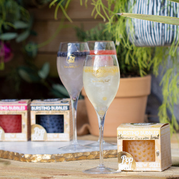 Shimmer Bubbles with Vodka and Mixer Gift Set – Popaball